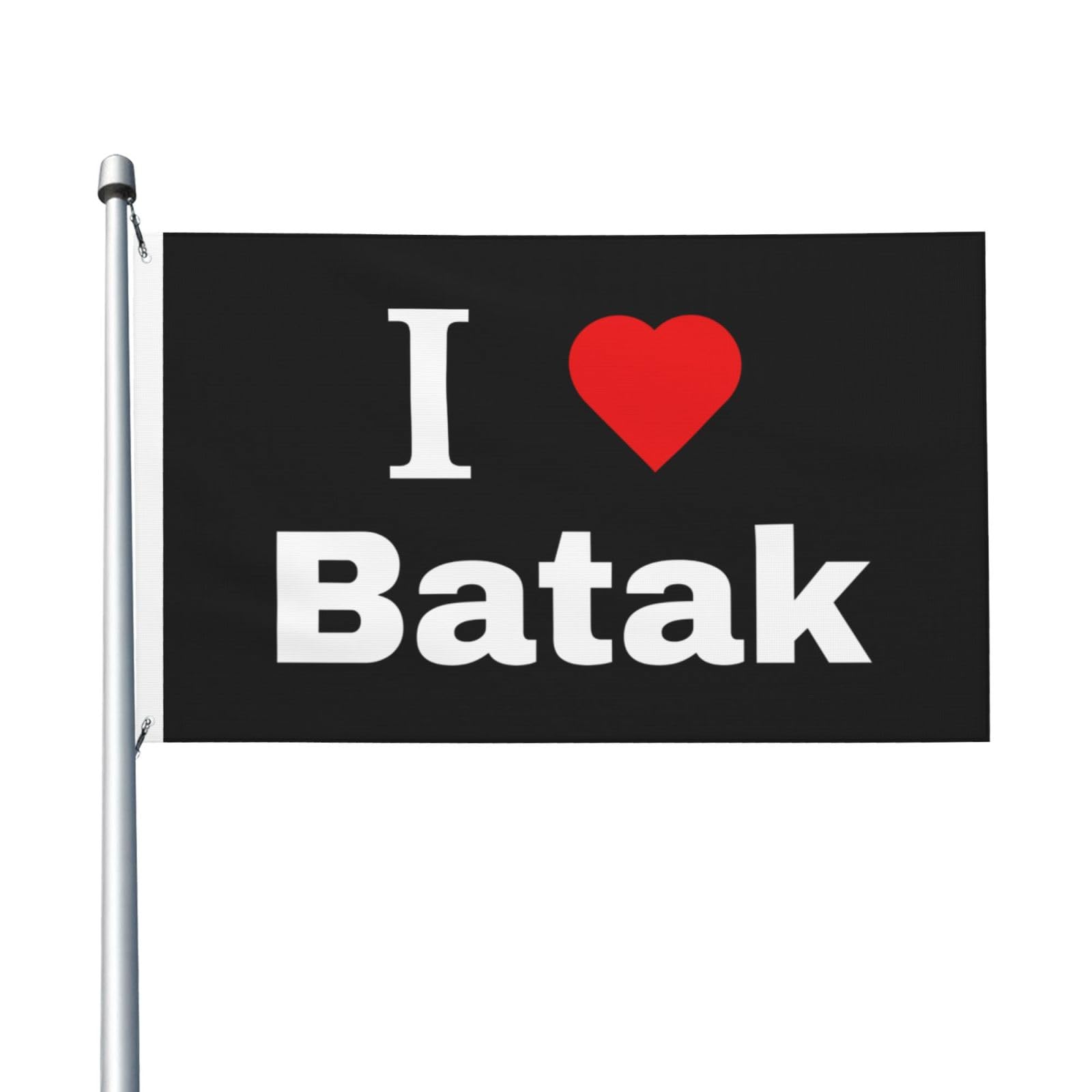 I Love Batak Flag 3x5ft Flag Lightweight Outdoor Decorative Flags ...
