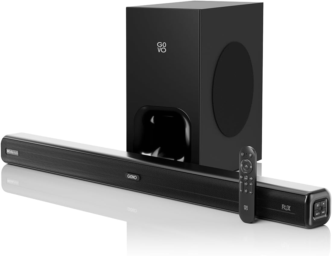 GOVO GoSurround 880 Dolby Digital | 240W Sound bar, 2.1 Channel Home ...