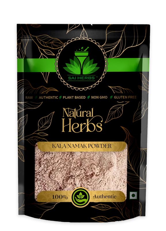 SAI HERBS Pakistani Kala Namak Unani Powder - Black Salt Unani Powder ...
