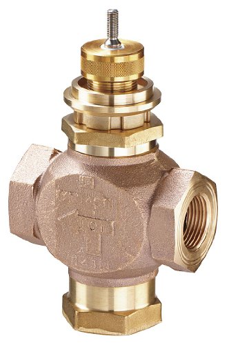 Johnson Controls VG7844CT Series VG7000 Bronze Globe Valve, Three-Way ...