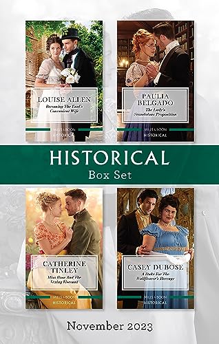 Historical Box Set Nov 2023/Becoming The Earl's Convenient Wife/The Lady's Scandalous ...