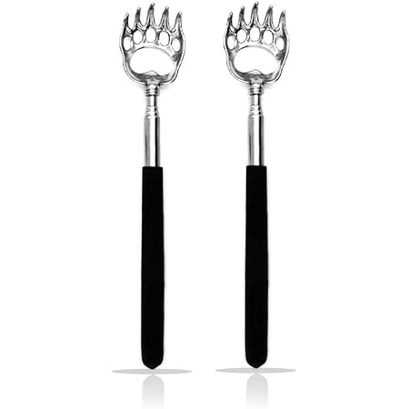 Amazon.com: Bear Claw Back Scratcher Extendable, Metal Portable ...