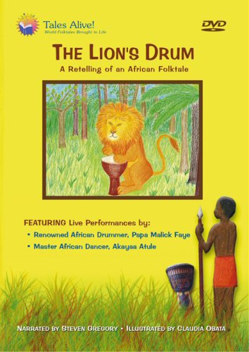 Buy The Lion's Drum, A Retelling of an African Folktale Book Online at ...