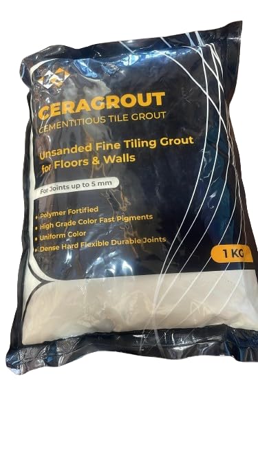 Ceragrout Cementitious Tile Grout PACK OF 1 kG (sky blue, Pack of 4 ...