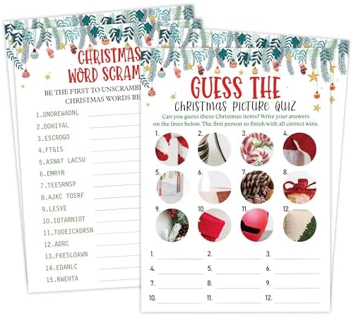 Amazon.com: Roll A Christmas Tree Dice Game, Christmas Games for Family ...