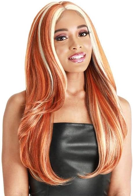 Amazon.com : Zury Sis HD Lace Front Wig - LF-HD DUA (Color:1 Jet Black ...
