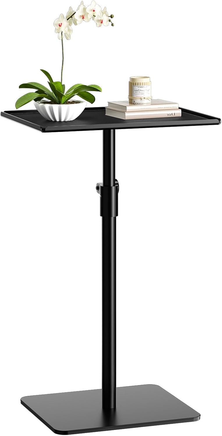 Amazon.com: RCHYFEED Metal End Table, Height Adjustable Side Tables ...