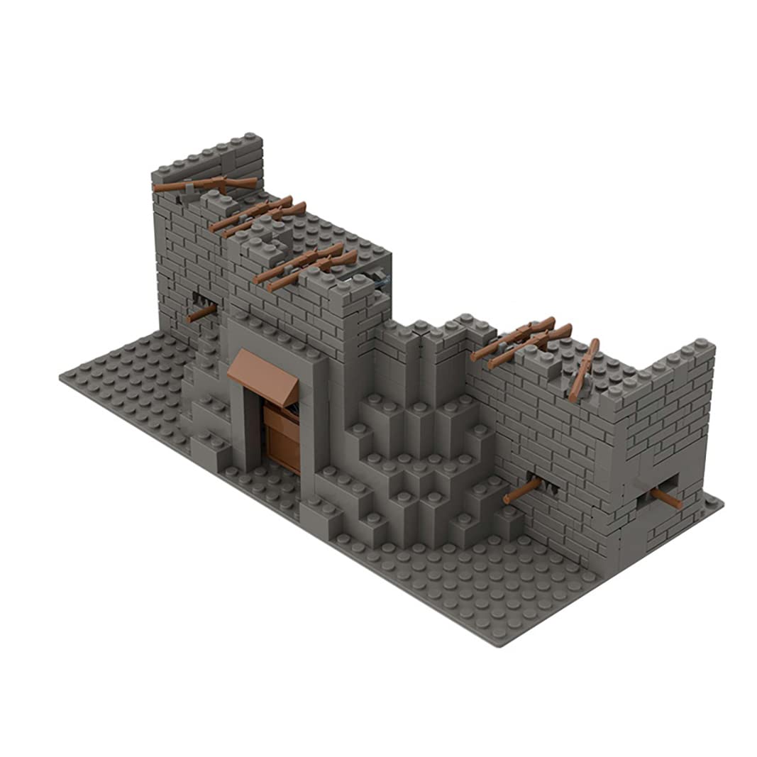 Amazon.com: BAENRCY Montain Cave Building Blocks War Building Bricks ...