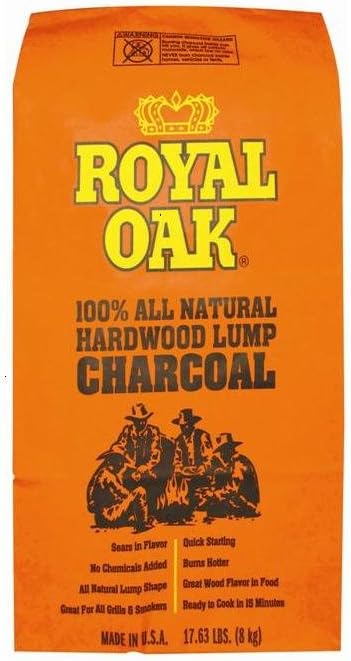 Amazon.com : FOGO Super Premium Hardwood Lump Charcoal, Natural, Large ...