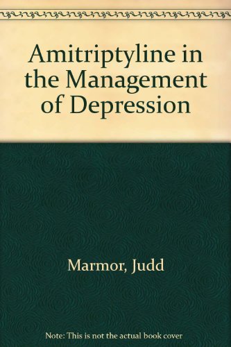 Amazon.in: Buy Amitriptyline in the Management of Depression Book ...