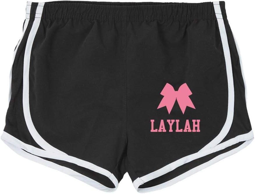 Amazon.com: Laylah Girl Cheer Practice Shorts: Youth Running Shorts ...