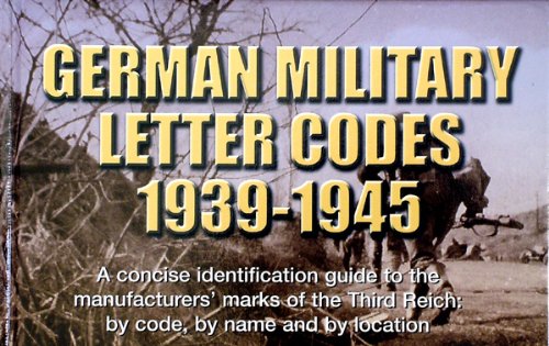 Amazon.com: Book: German Military Letter Codes 1939-1945 : Office Products