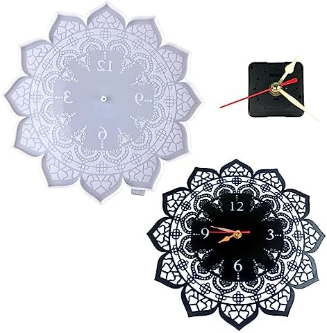 Amazon.com: YHomU 6 PCS Clock Parts for Clock Resin Mold, Roman ...