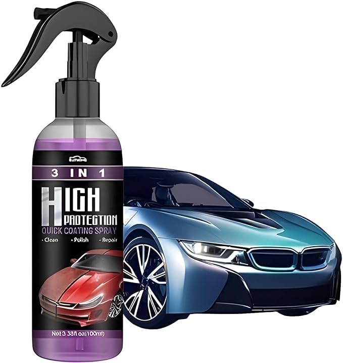 RP MALL 3 in 1 high protection car ceramic coating spray, Car Polish ...