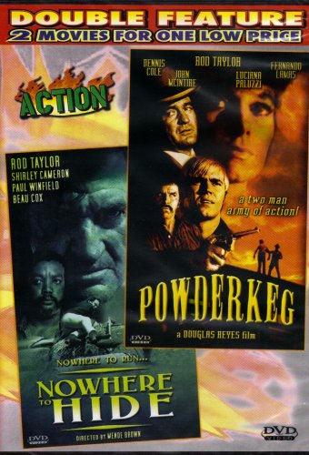 Amazon.com: Powderkeg+Nowhere to Hide[Slim Case]"Rod Taylor"[Double ...
