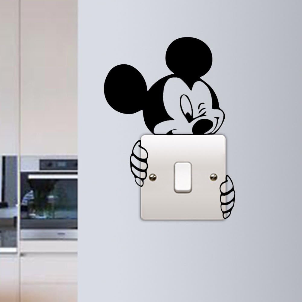 Retro Mickey Mouse car truck laptop window vinyl decal sticker 5 inches ...