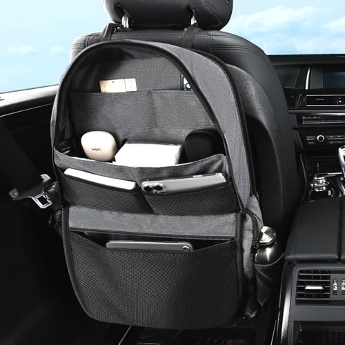 Amazon.com: Coverado Backseat Car Organizer, Heavy-Duty Durable Dual ...