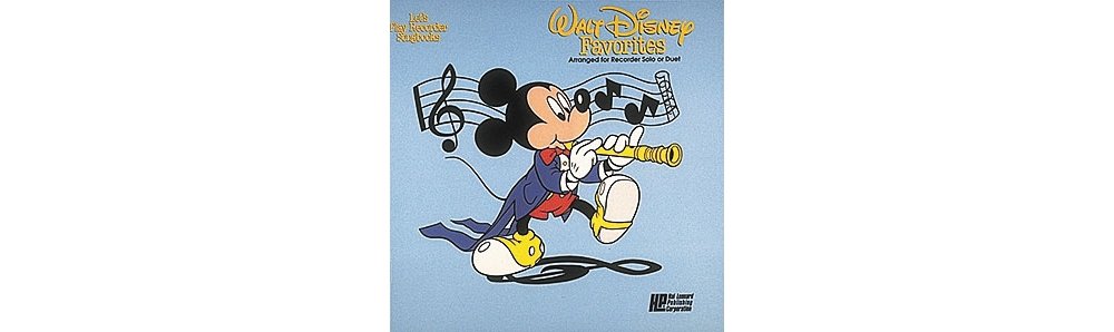 Amazon.com: Walt Disney Favorites: Hal Leonard Recorder Songbook Series ...