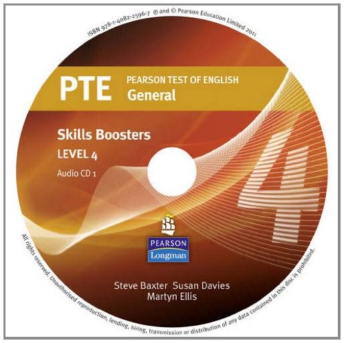 Buy Pearson Test of English General Skills Booster 4 CD for pack ...