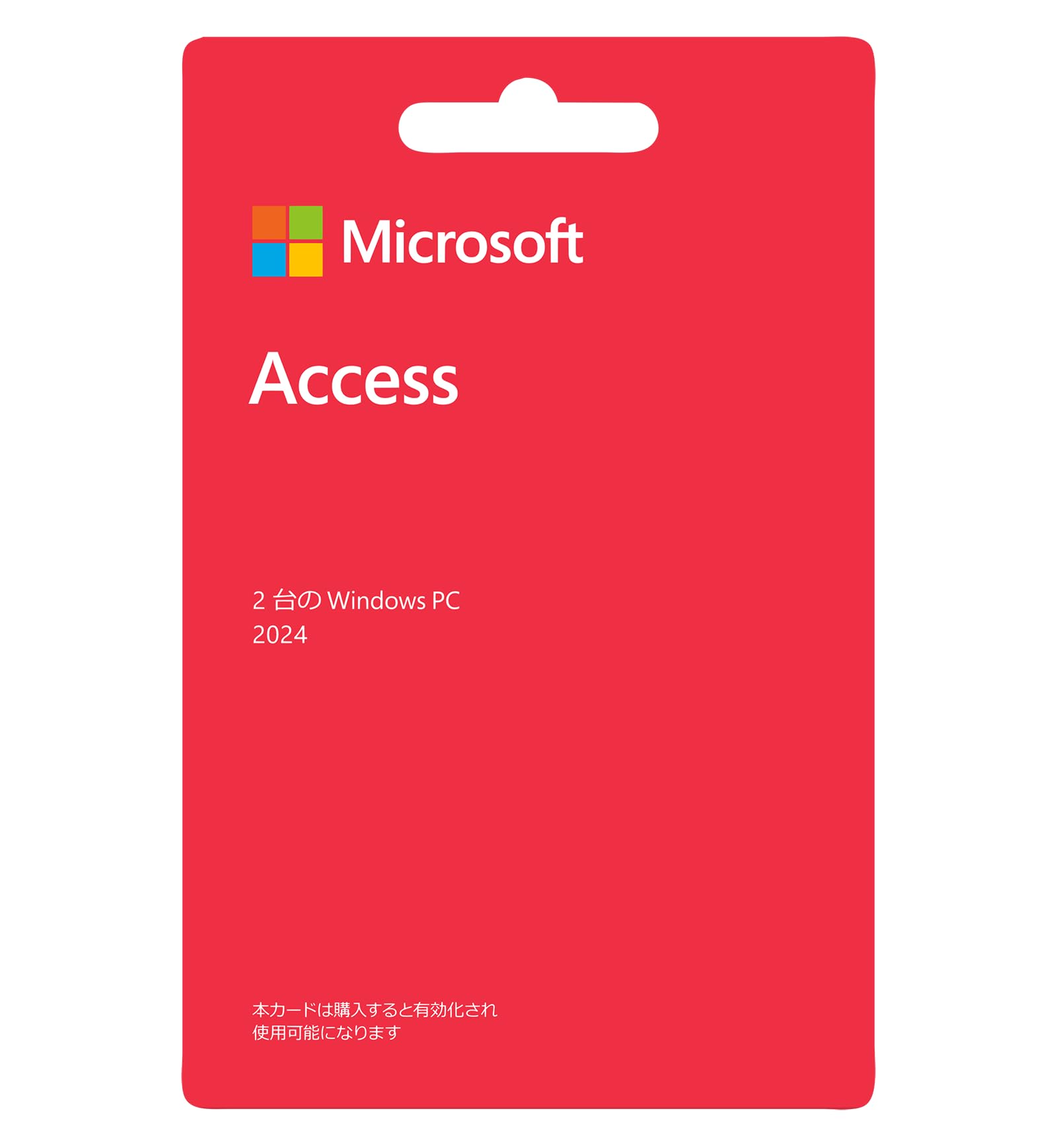 Amazon.co.jp: Microsoft Access 2024(最新 永続版)|カード版|Windows11、10|PC2台 : PCソフト