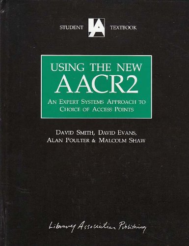 Amazon.com: Using the New AACR2: Expert Systems Approach to Choice of ...