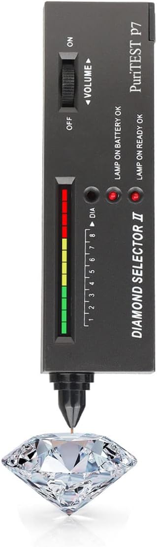 Amazon.com: High Accuracy Diamond Tester Pen Professional Gem Tester ...