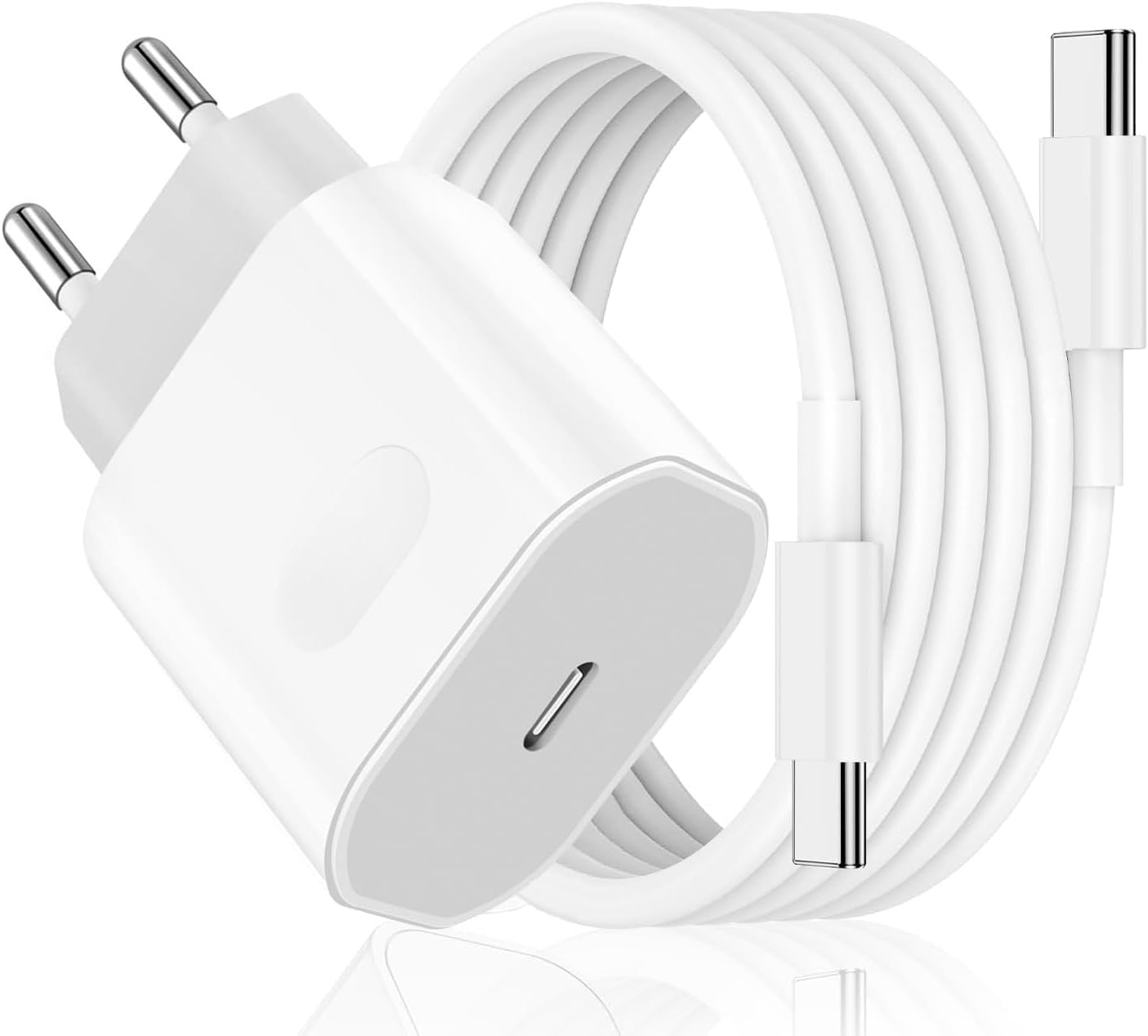 Chargeur Rapide pour iPhone 16/16 Pro/16 Pro Max/16 Plus/15/15 Pro/15 ...