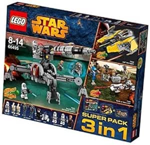 LEGO Star Wars (66495) Super Pack 3 in 1 : Amazon.fr: Jeux et Jouets