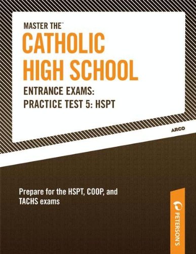 Amazon.com: Master the Catholic High School Entrance Exams-Practice ...