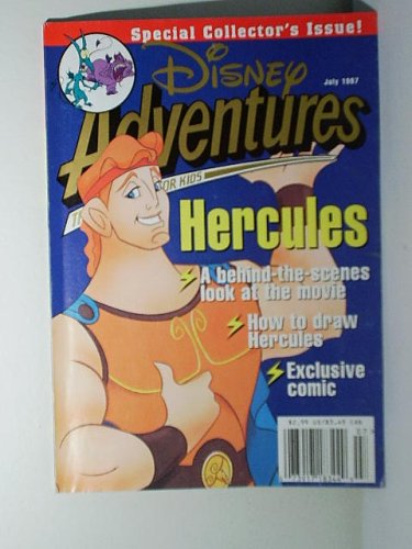 Disney Adventures Magazine, the Magazine for Kids: Hercules, a Behind ...
