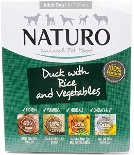 Naturo Dog Food (Adult Duck with Rice & Vegetable (3x400g) : Amazon.co ...