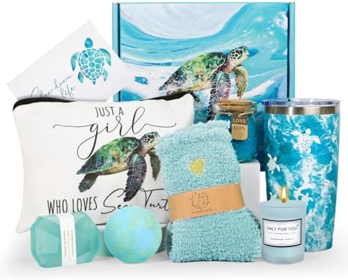 Amazon.com : Ocean Gifts Self Care Package for Women, Ocean Spa Gifts ...