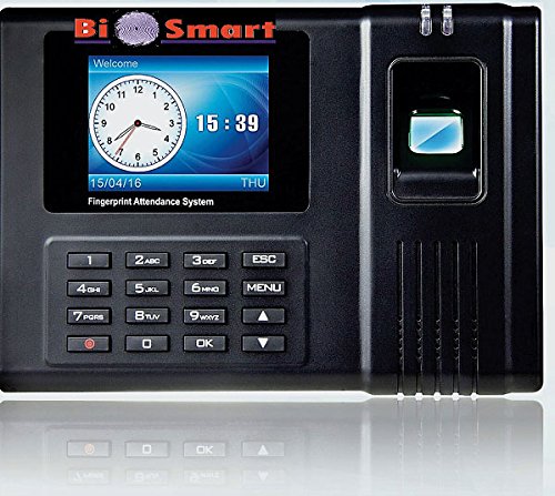 Biosmart Fingerprint/ Card/ Password, USB/LAN Based Time Attendance ...