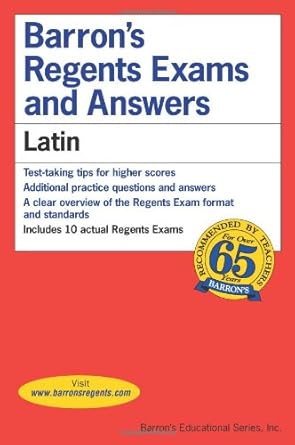 Latin (Barron's Regents Exams and Answers): Larkin: Amazon.com: Books