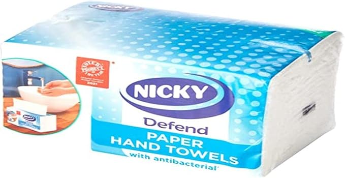 Nicky Defend Disposable Paper Towel, 100 sheets : Amazon.co.uk ...