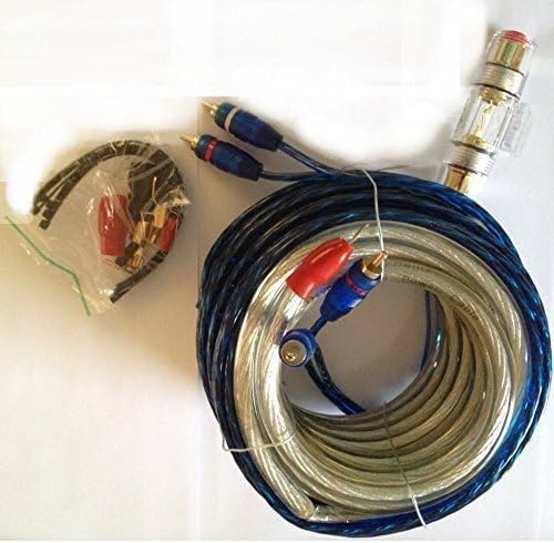 2500Watt Inphase 4 gauge complete amp amplifier wiring kit for speakers ...