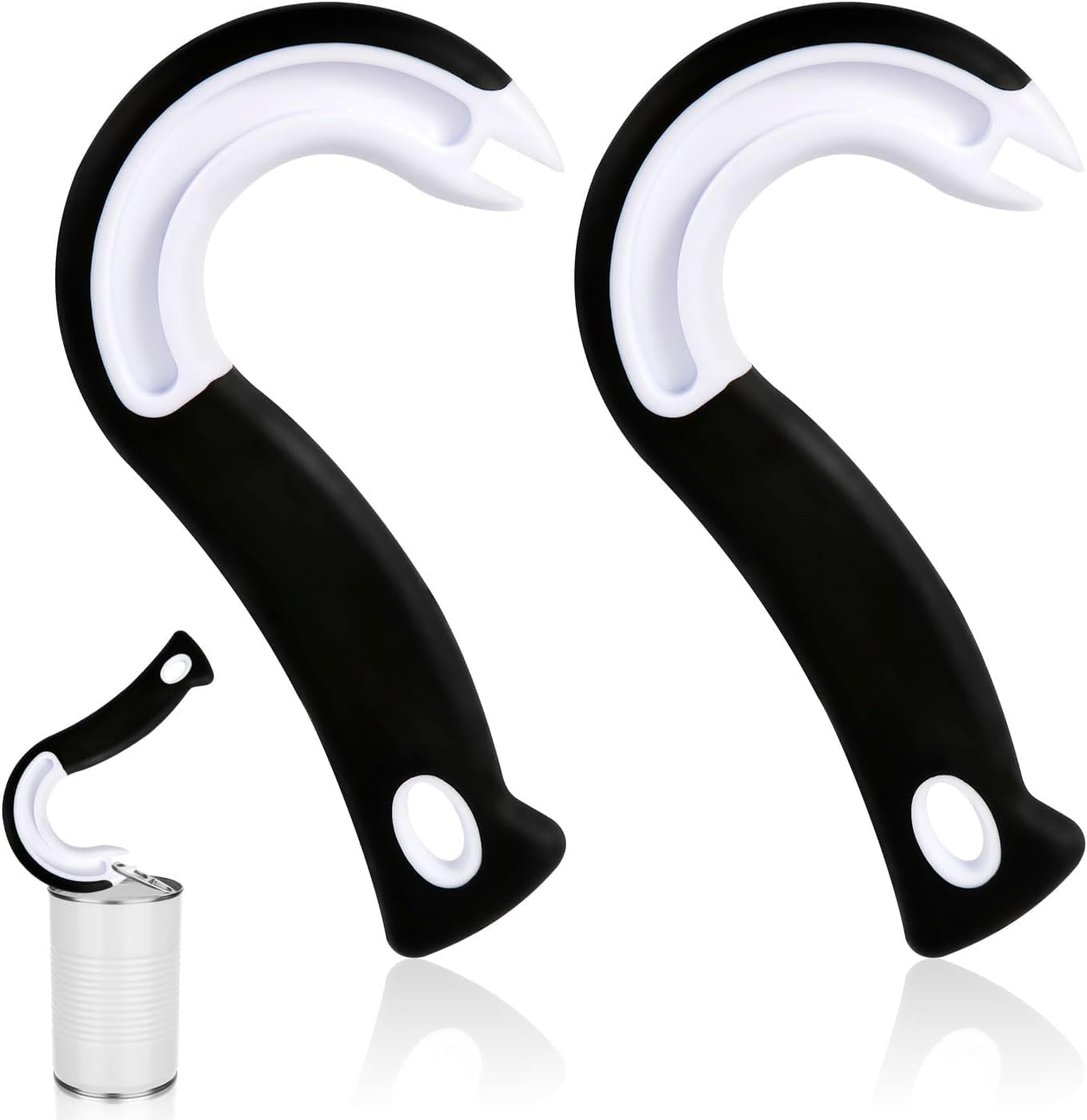 2 Pcs Easy Open Ring Pull Can Opener Easy Grip Opener Ring-Pull Helper ...