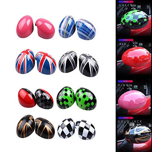 Compare Price: mini cooper mirror caps red - on StatementsLtd.com