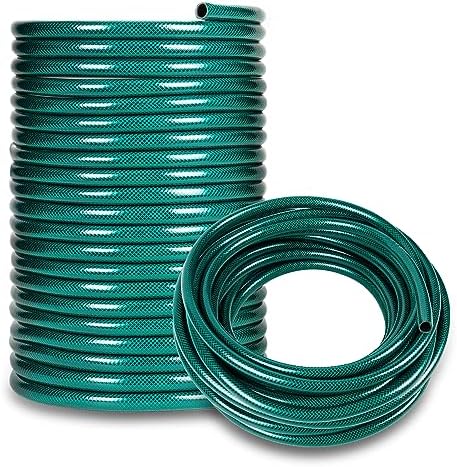 Albert Austin 15M Reinforced Heavy Duty Garden Hose Pipe Sturdy PVC ...