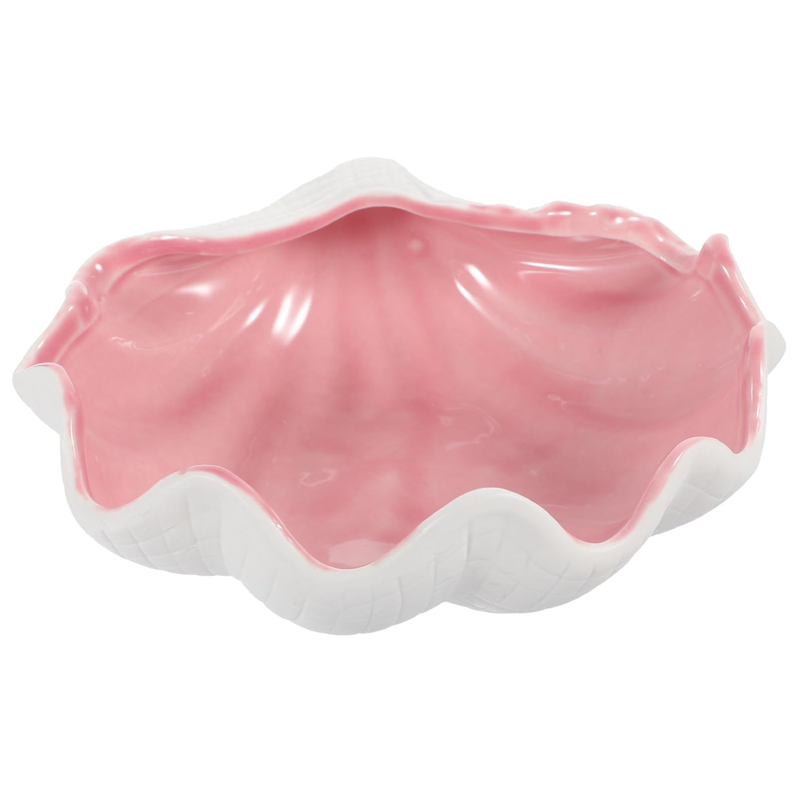 Amazon.com | Garneck Shell Shape Jewelry Dish Tray - Ceramic Shell ...