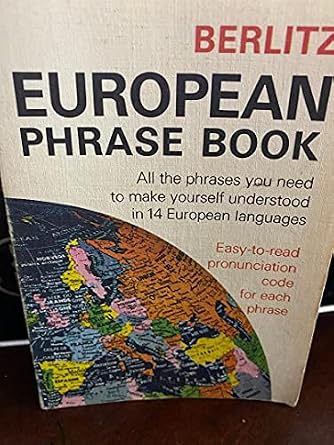 Buy Berlitz European Phrasebook Book Online at Low Prices in India ...