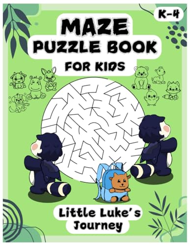 PDF Ebook Maze Puzzle Book for Kids - Little Luke's Journey: Animal and ...