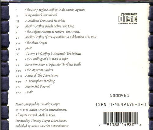 Timothy Cooper, Composer, Various Performers & Musicians - King Arthur ...
