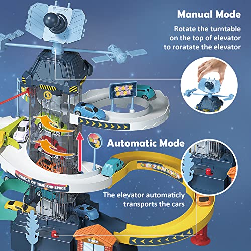 Snapklik.com : RedCrab Car Race Track Elevator Toy For Boys,Kids Space ...