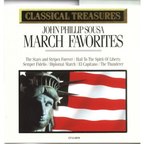 Amazon.com: Classical Treasures - March Favorites : John Philip Sousa ...