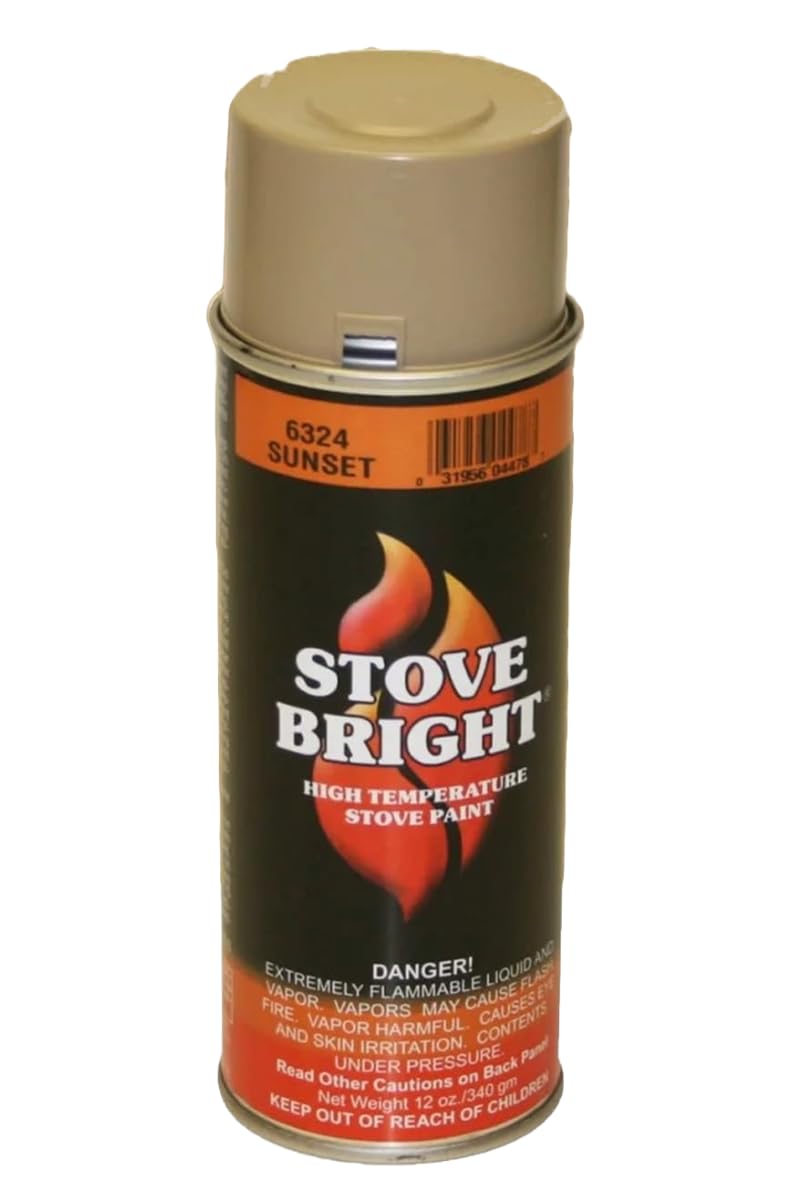 Amazon.com: Stove Bright High Temp Spray Paint, Metallic, Up To 1200 ...