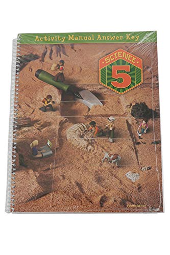 BJU Press Science 5 Student Activities Manual Answer Key, 4th Edition ...