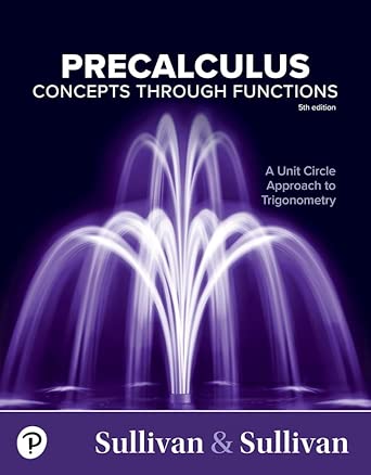 Amazon.com: Precalculus: Concepts Through Functions, A Unit Circle ...