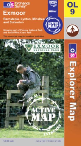 Exmoor (OS Explorer Map Active): Ordnance Survey: 9780319460924: Amazon ...