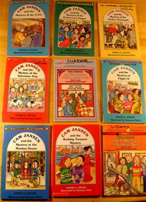 Boxed set 9 Cam Jansen Books: Mystery of Stolen Diamonds, Of UFO, Of ...